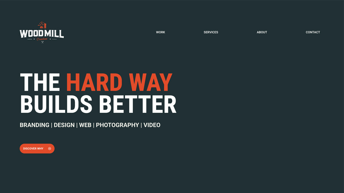 Wood Mill – Branding | Design | Web | Photography | Video – Home - WoodMill